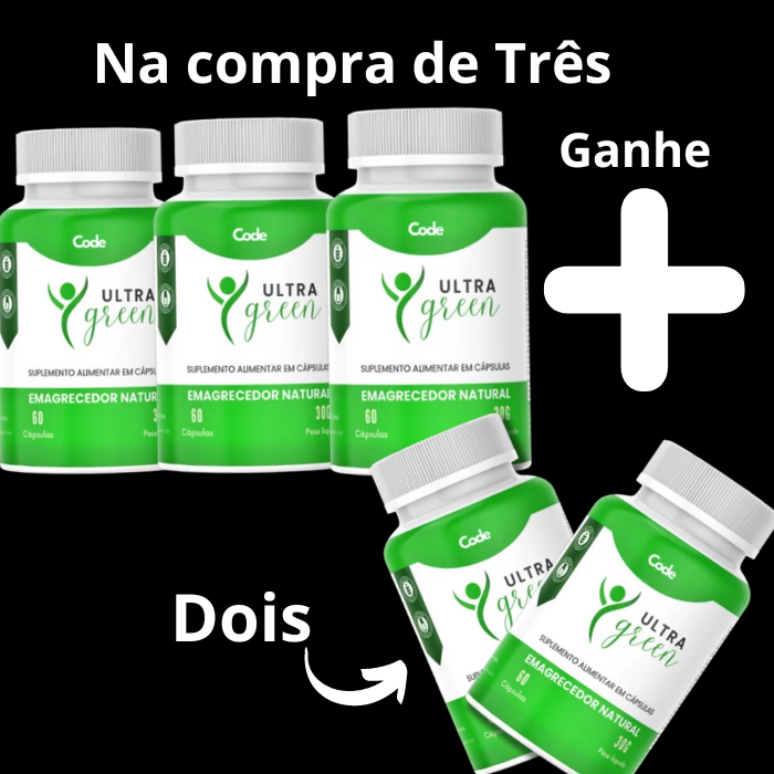 Ultra Green – O emagrecedor que emagrece de verdade!